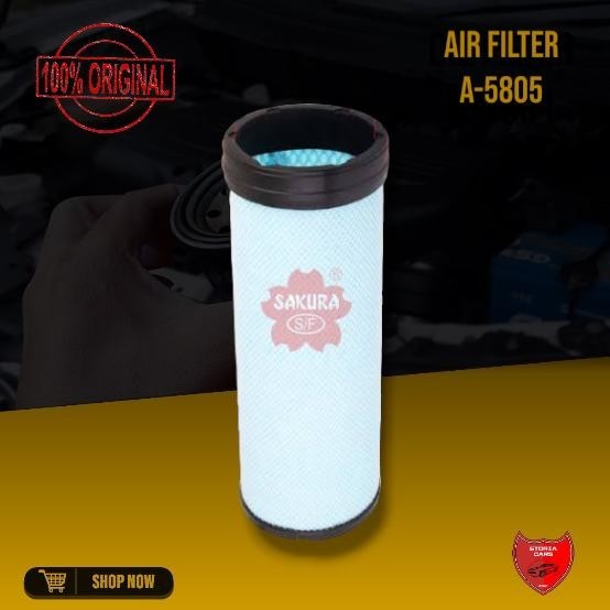 Jual AIR FILTER FOR MITSUBISHI FUSO FIGHTER FN62 (INNER) A-5805 ...