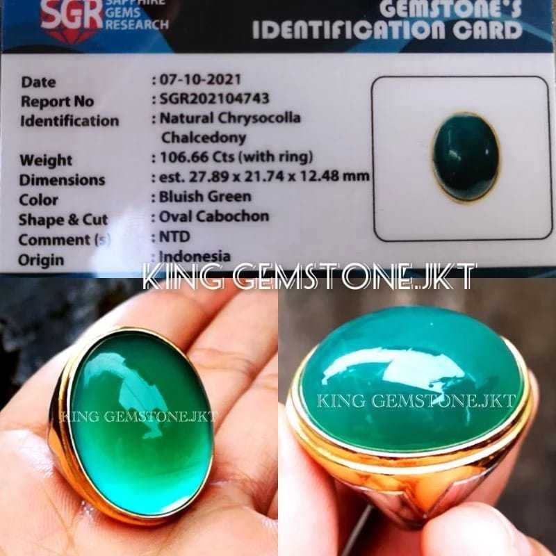 Jual Batu Cincin Pria//Batu Akik Bacan Super Jumbo Super mewah Crystal ...