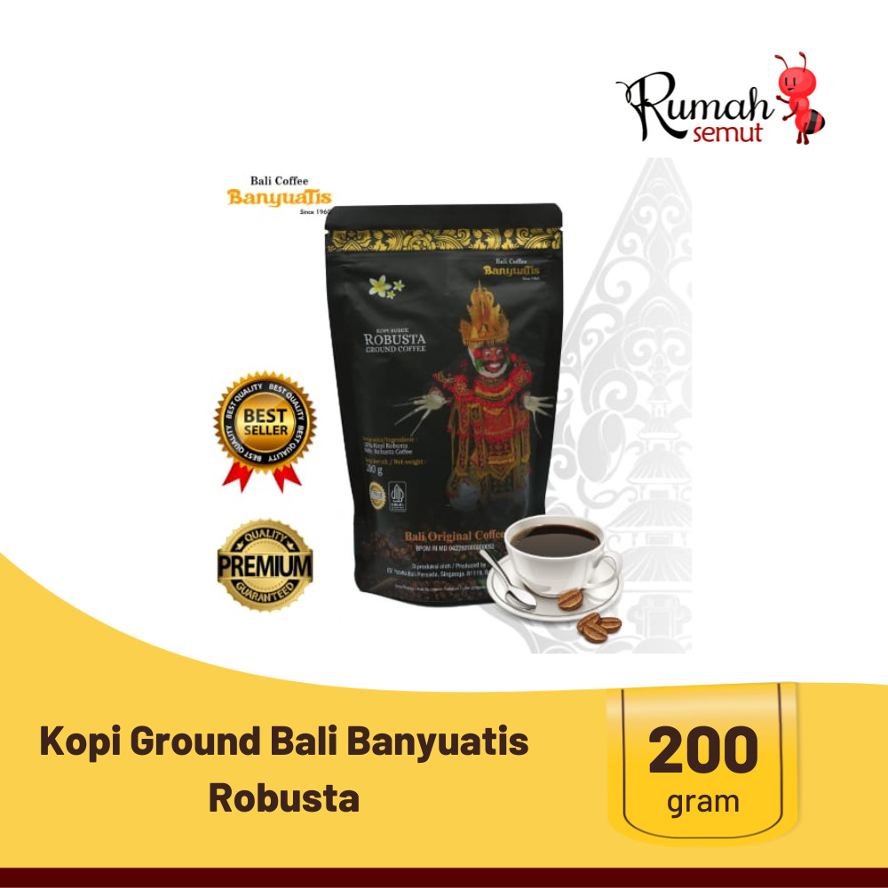 Jual Kopi Ground Bali Banyuatis Robusta 200gr | Shopee Indonesia