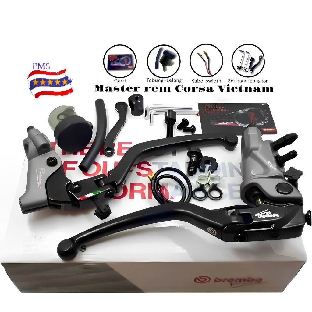 Jual Master rem rcs19 corsa corta tabung big smoke pnp ninja 250-150 ...
