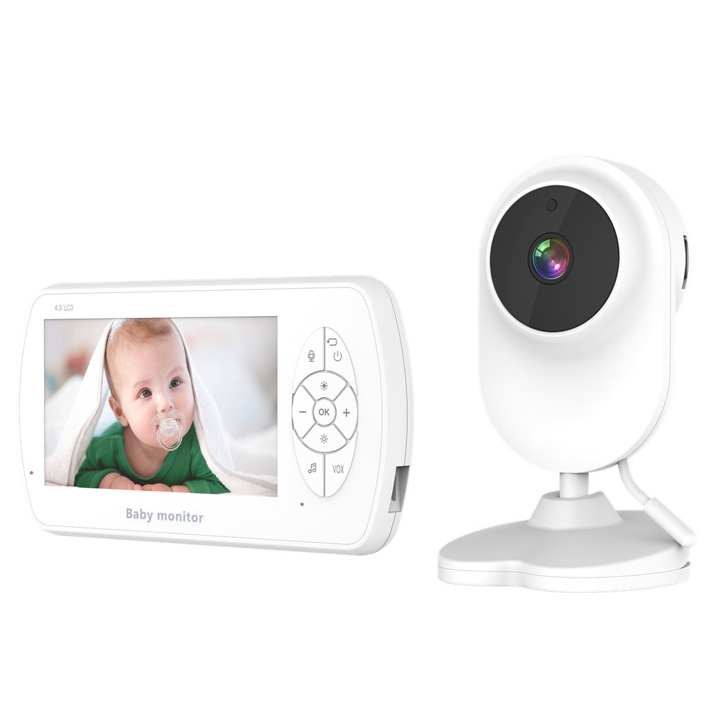 Jual 4.3 inch IPS Screen Wireless Video Baby Monitor 2 Way Talk Baby ...