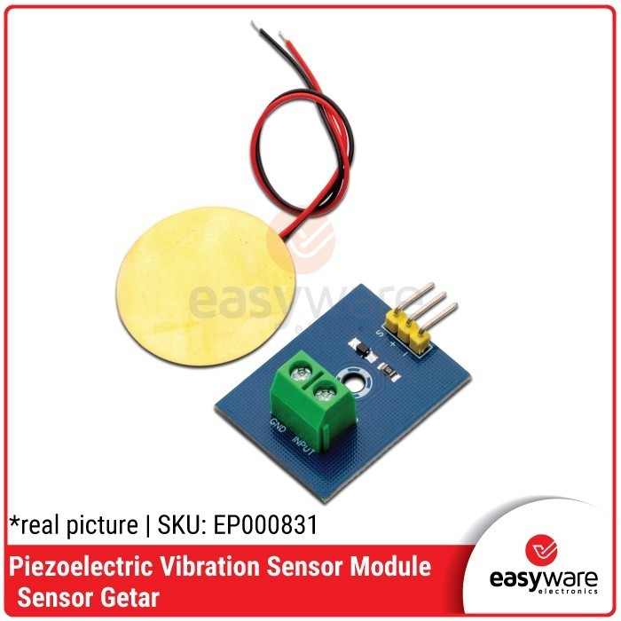 Jual Dc99 Piezoelectric Vibration Sensor Module Piezo Modul Shopee