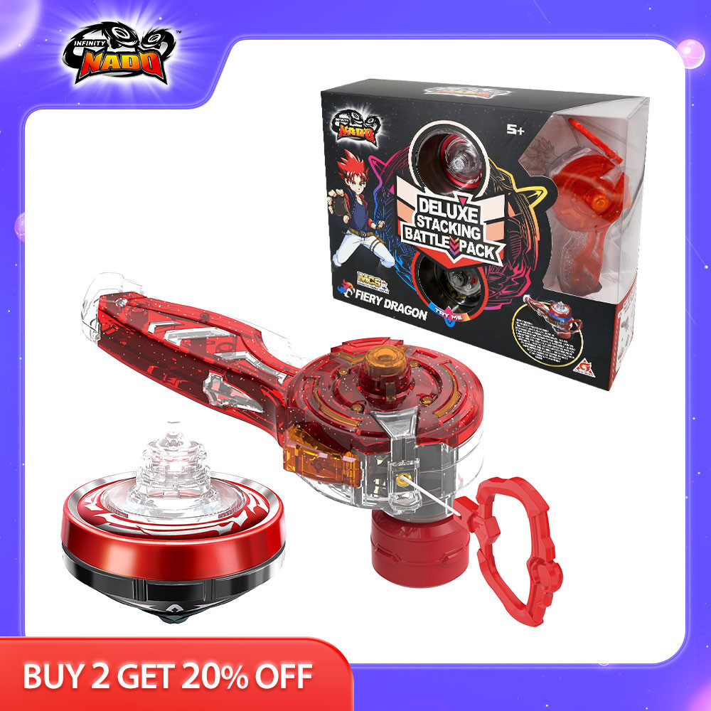 Jual Infinity Nado 5 Deluxe Stacking Battle Pack -Fiery Dragon Dual ...