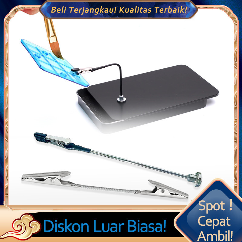 Jual Klip Sticky Note Dengan Mulut Buaya Ganda, Klip Stik Metal Kabel ...