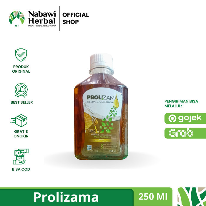 Jual PROLIZAMA - Obat Kumur Propolis Non Alkohol - Antiseptic Mouthwash ...