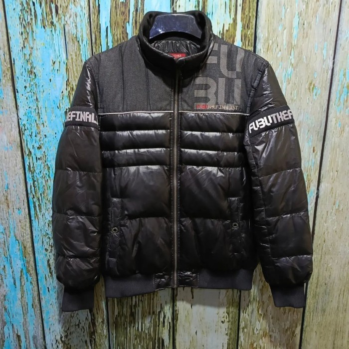 Jual Jaket Bulang FUBU THE FINALIST Size L Jaket Bulu angsa Tebal Hangat Jaket Gunung Musim ...
