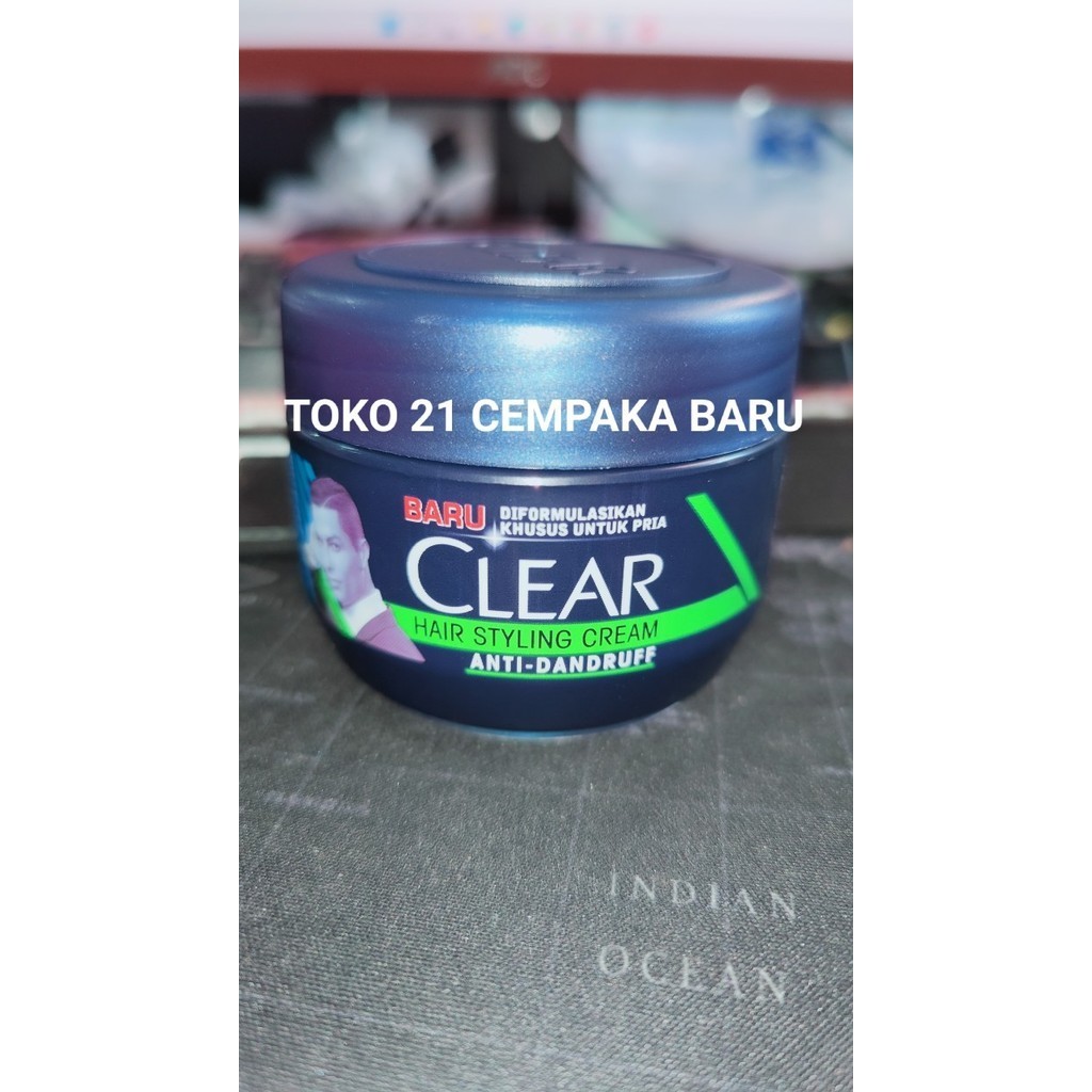 Jual Clear Hair Styling Cream 100 gram | Minyak Rambut Pomade Pria 100g ...