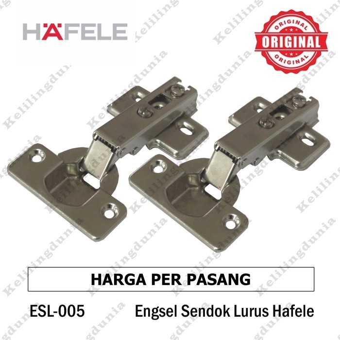 Jual Engsel Sendok Lurus Hafele Biasa Engsel Pintu Lemari Kabinet Dapur ...