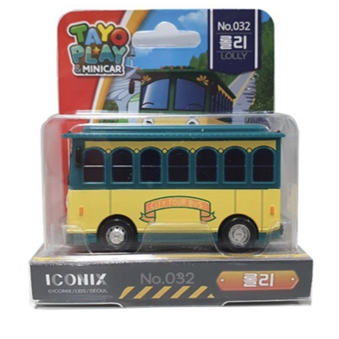 Jual Iconix Tayo The Little Bus Mini Car Lolly No. 032 | Shopee Indonesia