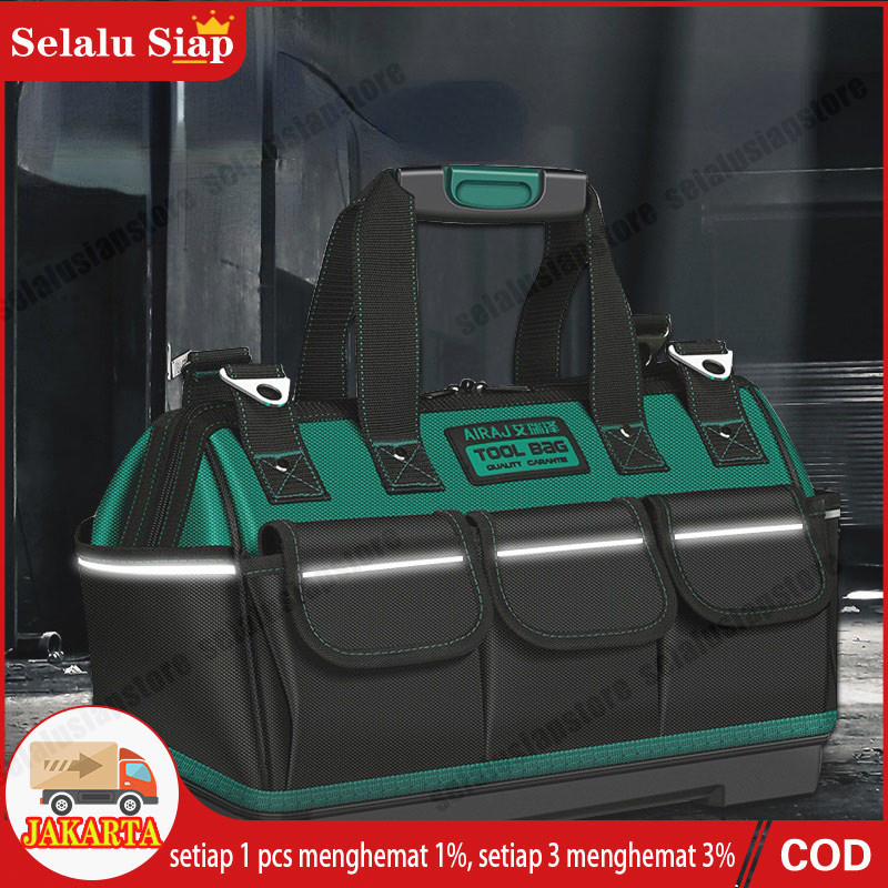 Jual GREENER Toolbag 13/14/16/18inch Kain Oxford Tebal Tas Alat ...