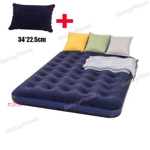 Jual Matras Tidur Kasur Angin Pompa Tiup Air Bed Single Twin Double ...