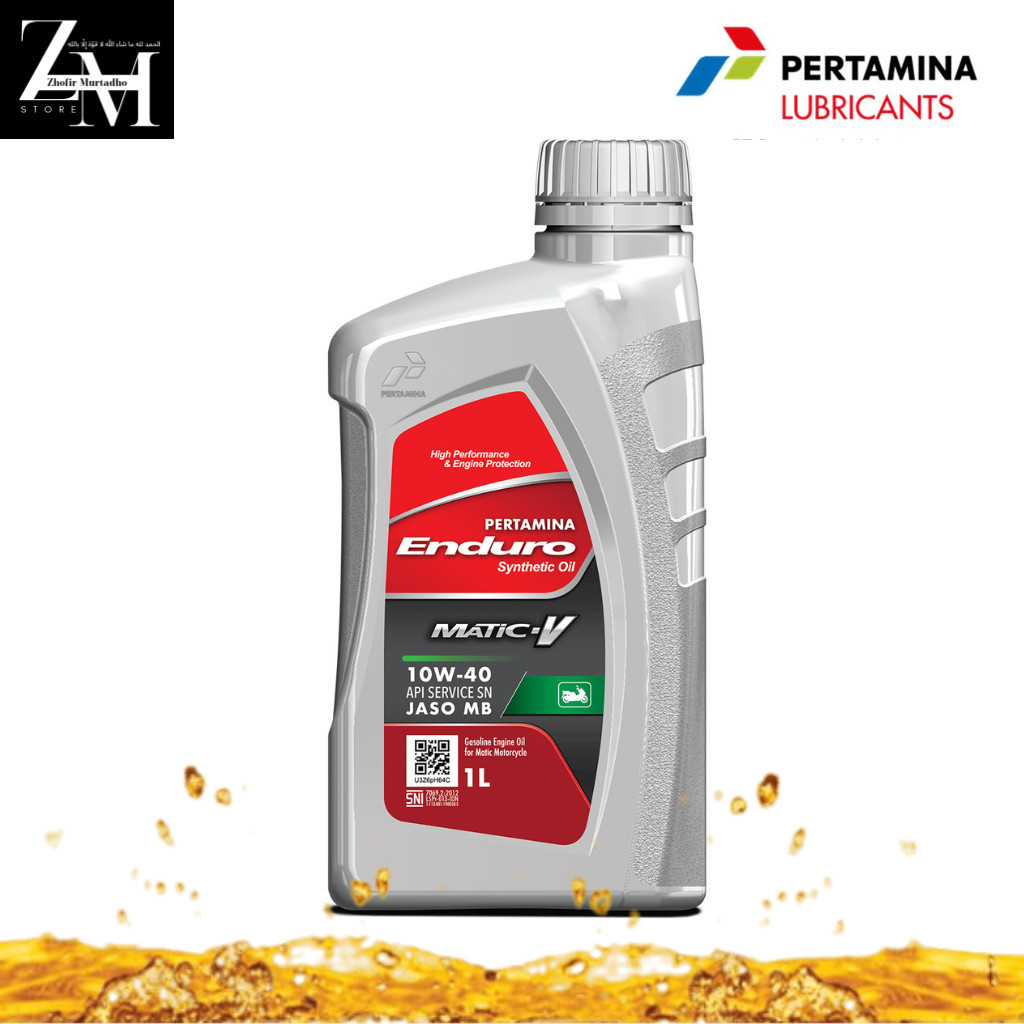 Jual ENDURO MATIC V 10W40 1 LITER 100% ASLI PERTAMINA | Shopee Indonesia