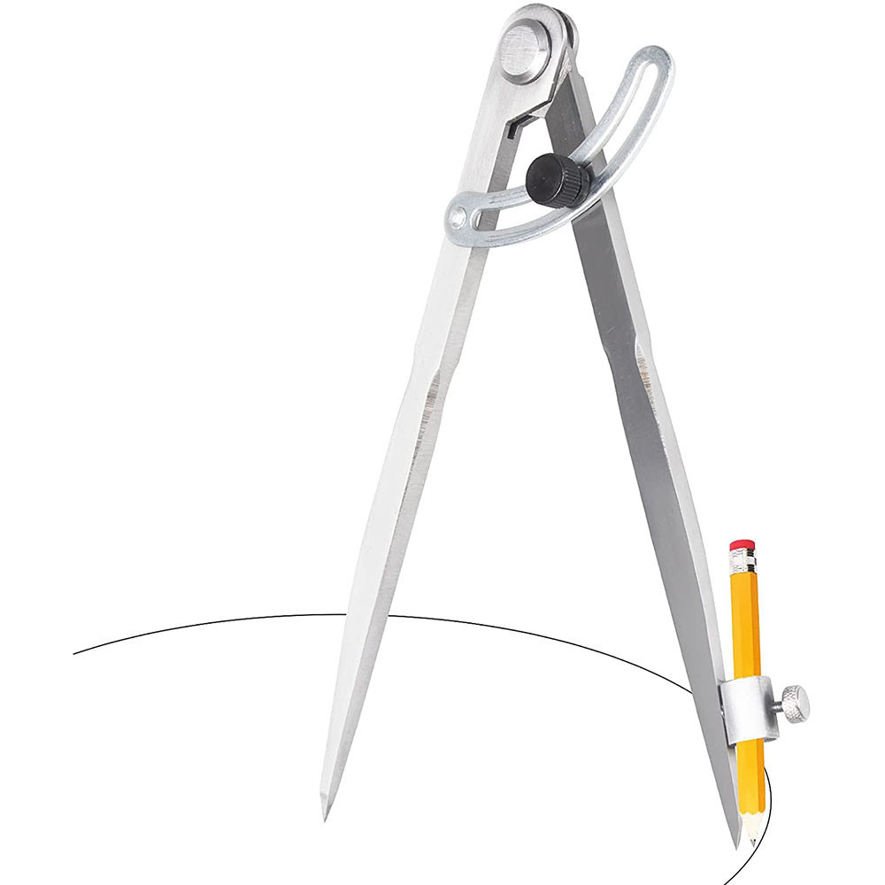 Jual Woodworking Compass Drawing Carpenter Compass 100MM-300MM Circular ...