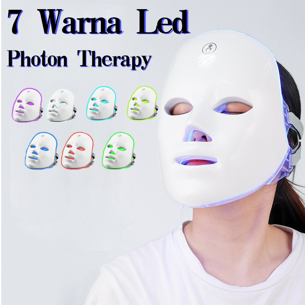 Jual Led masker Warna Led Mask Photon Therapy Alat Perawatan Wajah ...