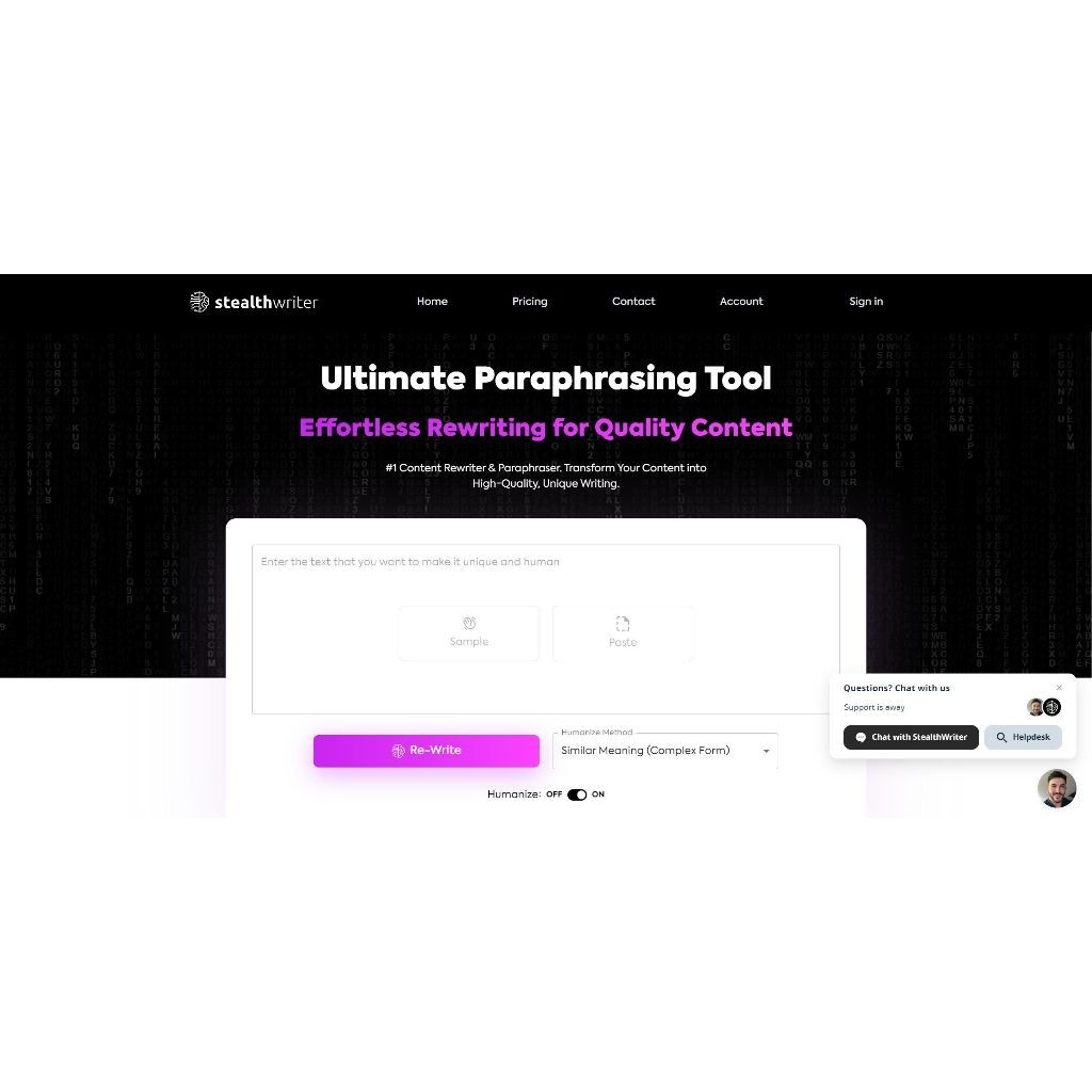 Jual Stealth Writer AI Humaniser with AI Detection Premium Version (Account Subscription ...