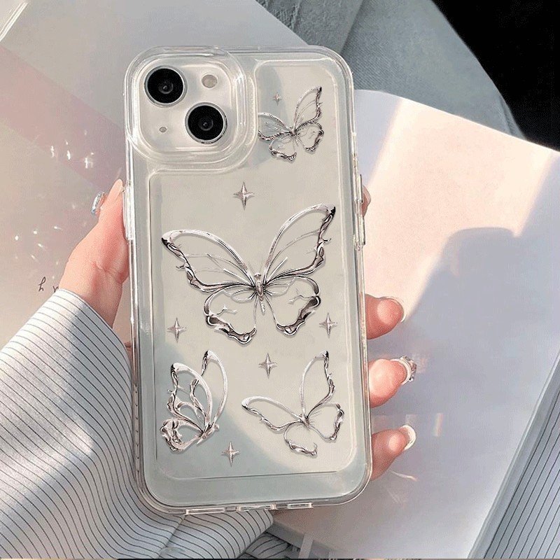 Jual ins Seni terbongkar kupu-kupu applicable to iPhone 6/7/8 6+/7+/8 ...