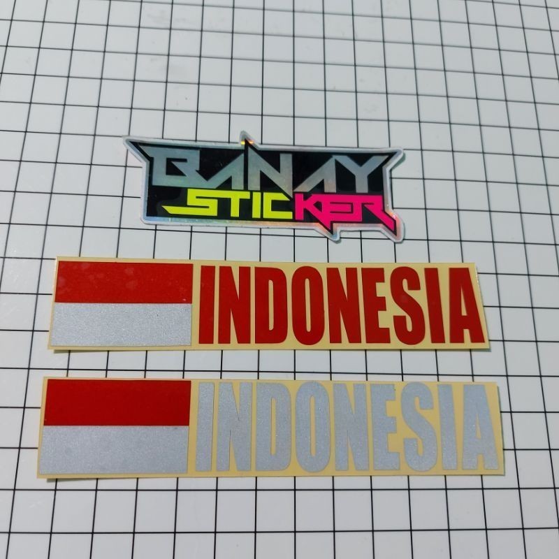 Jual STICKER BENDERA INDONESIA CUTTING | Shopee Indonesia