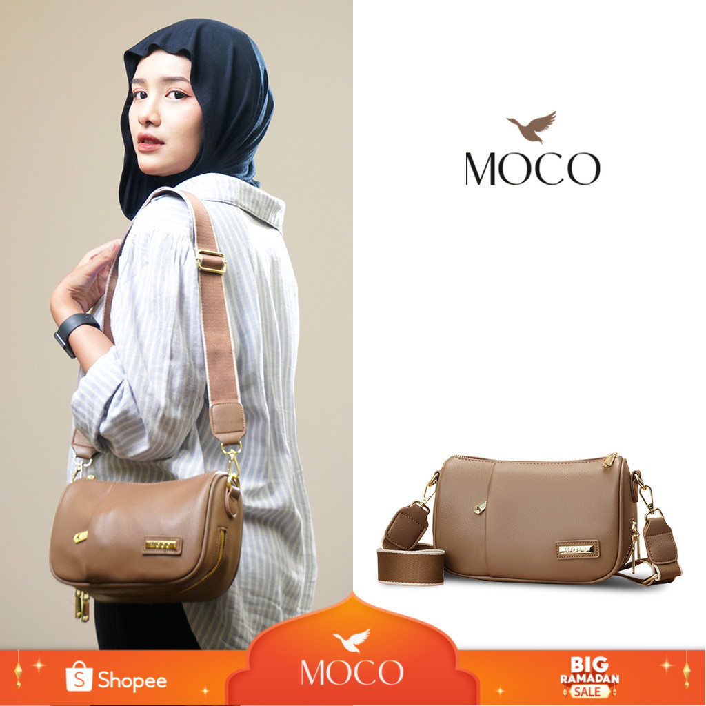 Jual MOCO Fashion Sling Bag Wanita Tas Selempang Satchel Kantong 217 | Shopee Indonesia