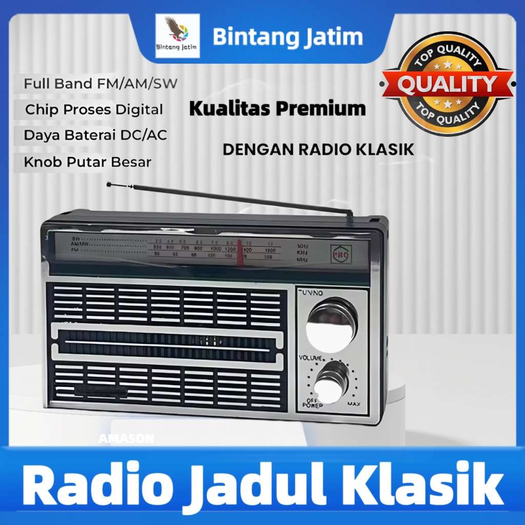 Jual RADIO PORTABLE INTERNATIONAL JADUL 3 BAND FM - AM -SW AC/DC 4250 ...