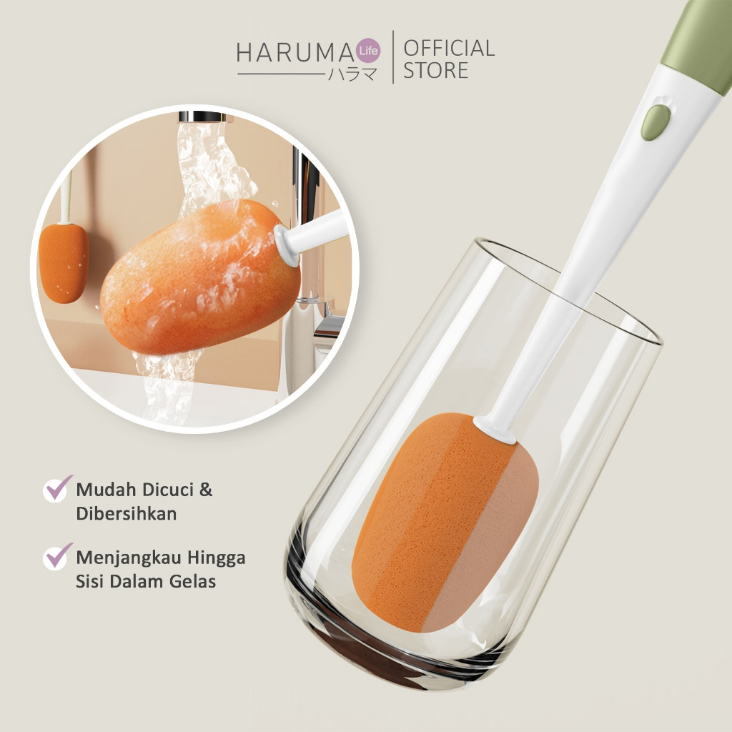 Jual HRM - Sikat Botol 3 in 1 / Sikat Botol Serbaguna / Sikat Botol ...