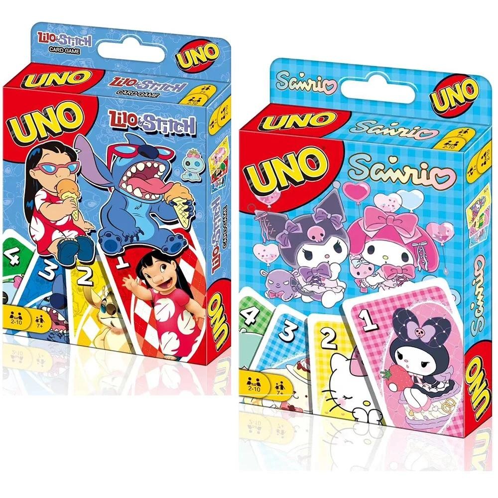 Jual UNO Stitch Chessboard Game Anime Cartoon Kawaii Character Pattern ...
