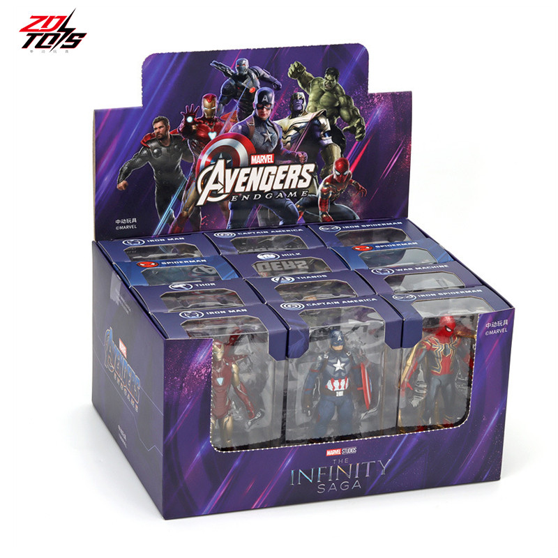 Jual Disney ZD Original Marvel legends The Avengers Iron Man Spider Man ...