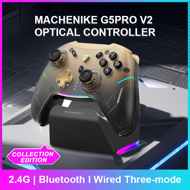 Jual Machenike G5 Pro V2 Optical Gamepad Hall Joystick PC STEAM ...