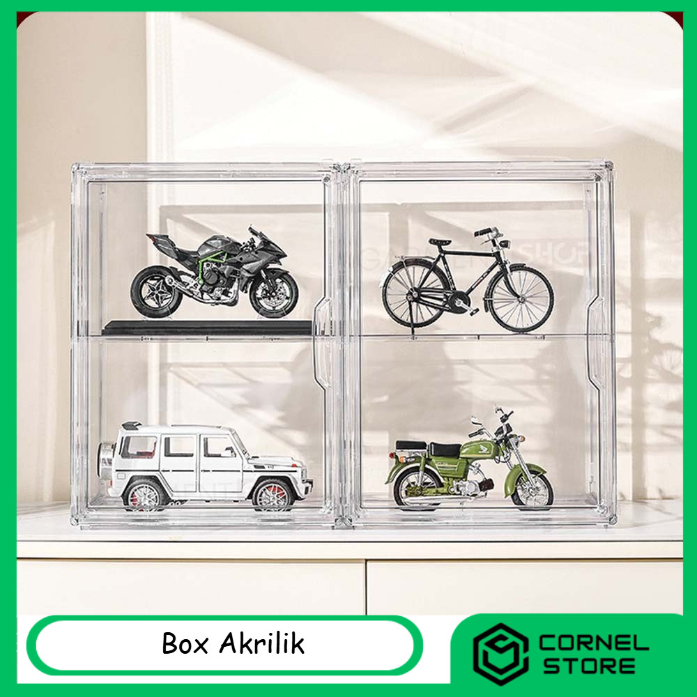 Jual CORNELSTORE Kotak Display Transparan Box Akrilik Action Figure ...
