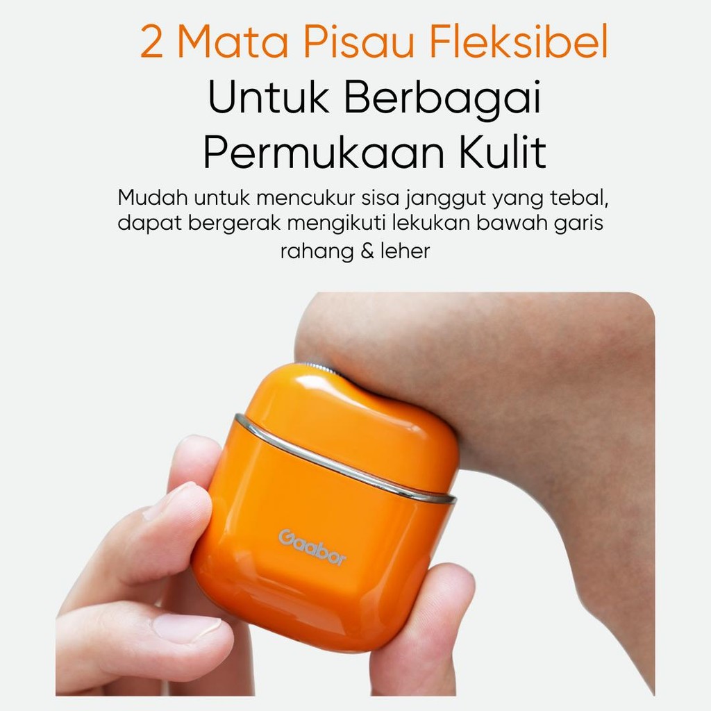 Jual Gaabor ER-T01A/ER-T01B/ER-T01C Mini Smart Sensor Shaver ...