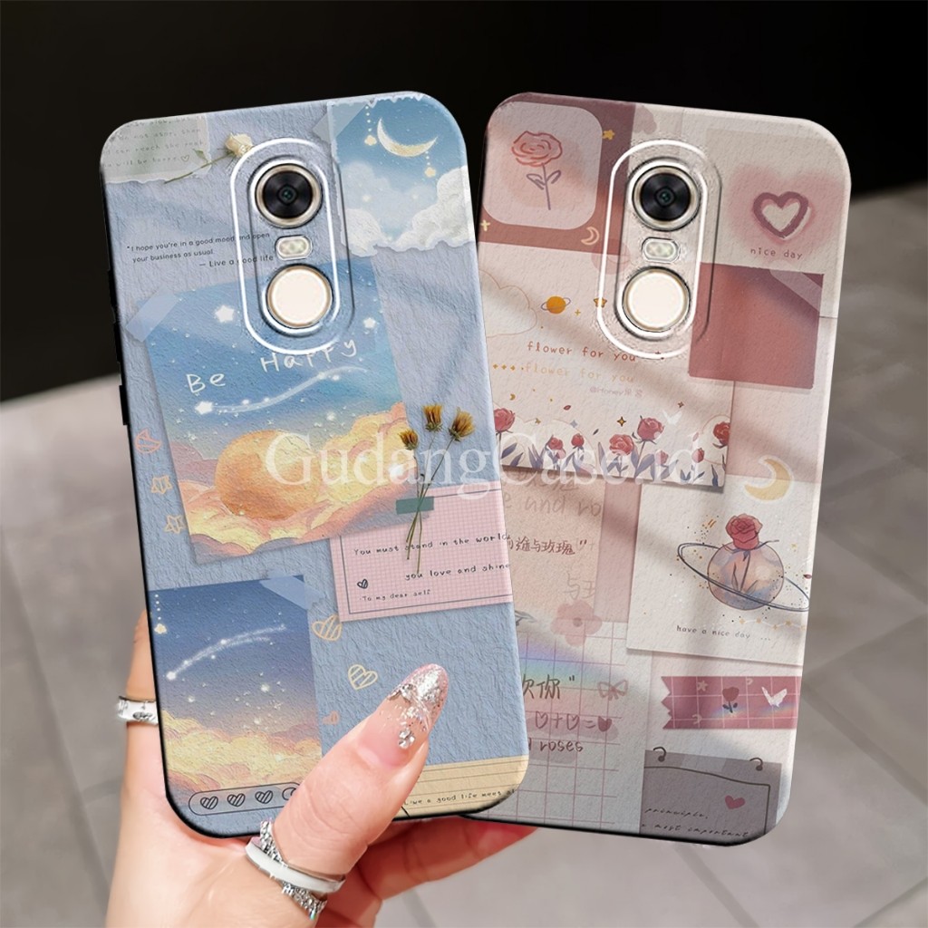 Jual Softcase Hp Redmi 5 Motif Estetik Case Pelindung Camera Lentur ...