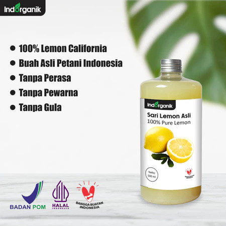 Jual sari lemon indo organik buah lemon california mengobati sariawan ...