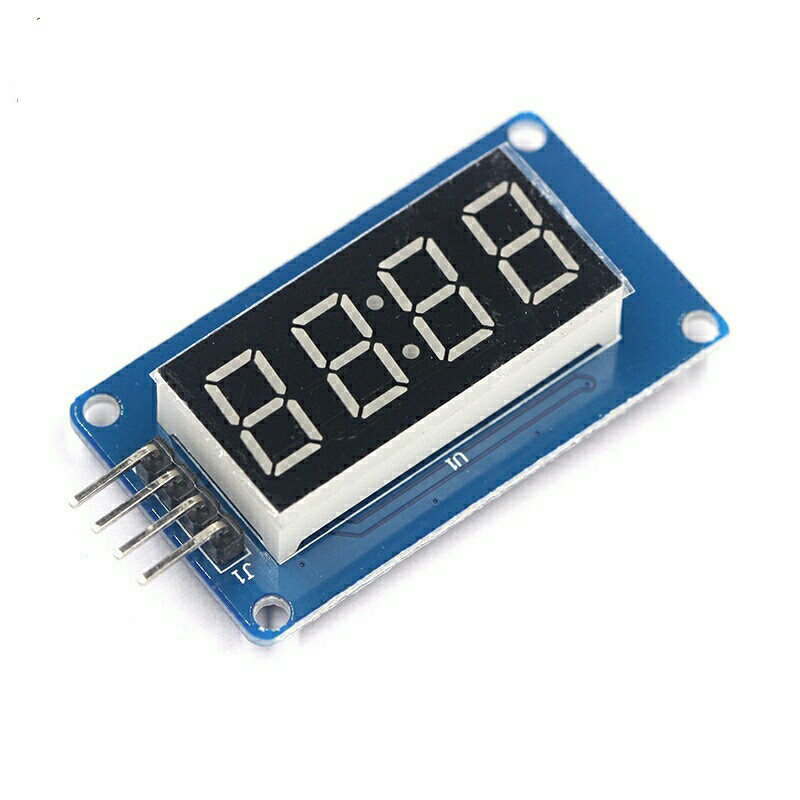 Jual TM1637 7 Segment Digital LED 4 Digit Clock Display Module TM1637 Seven Segment TM 1637 ...