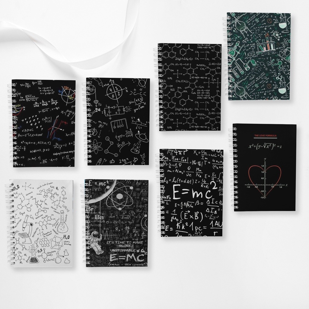 Jual Note Book Spiral Large (10 cm X 14 cm) Edisi Rumus / Notebook A6 ...