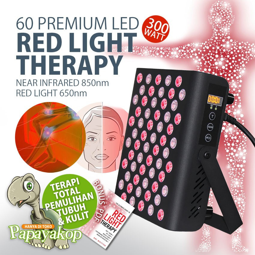 Jual Lampu Terapi Infrared & Red Light Therapy 300W Kesehatan Tubuh ...