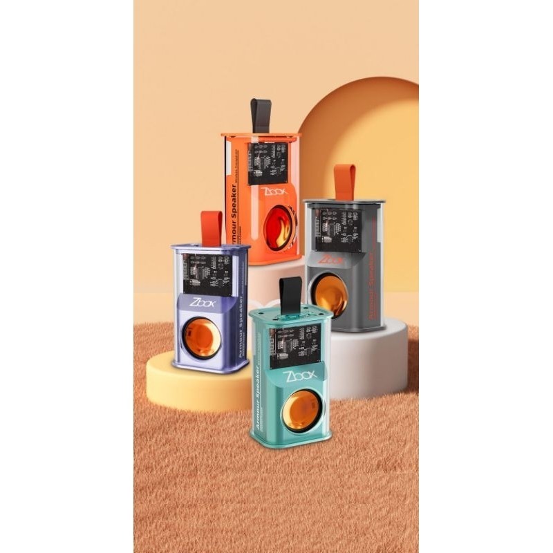 Jual Speaker Wireless ZBOX K 08 Transparan Super Bass Music Box ...