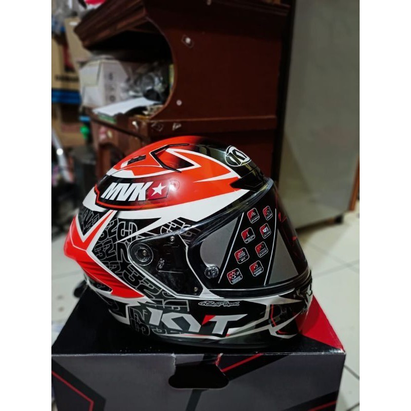 Jual HELM KYT NX RACE ISAAC VINALES ORIGINAL KYT ONGKIR 2KG | Shopee ...