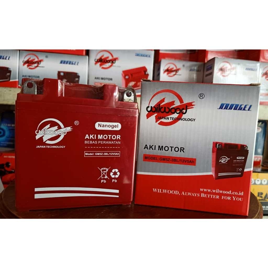 Jual AKI ACCU MOTOR KERING NMAX AEROX PCX CB150R GTZ7V WILWOOD 12V ...