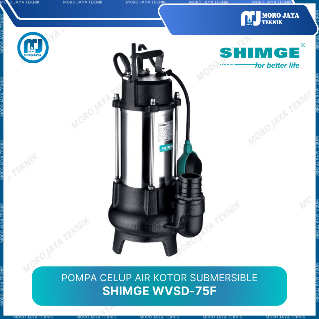 Jual Mesin Pompa Celup Air Kotor Submersible Pump Shimge WVSD-75F | Shopee Indonesia