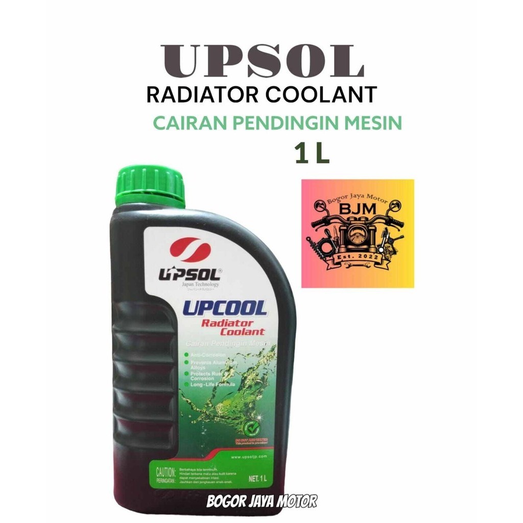Jual 1 PCS UPSOL UPCOOL RADIATOR COOLANT CAIRAN PENDINGIN MESIN 1 LITER ...