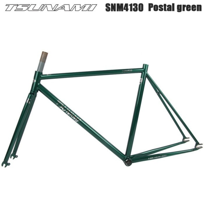 Jual Frame Fixie Tsunami SNM4130 Chromoly Steel Frame Sepeda Fixie ...