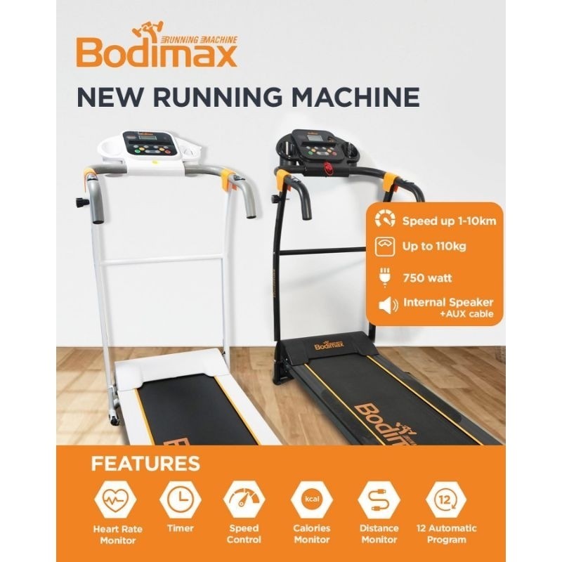 Jual Bodimax New Running Machine | Shopee Indonesia