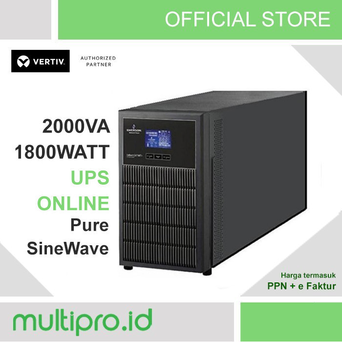 Jual UPS Liebert Vertiv GXT2000-MTPlusC230 2000VA/1800W | Shopee Indonesia