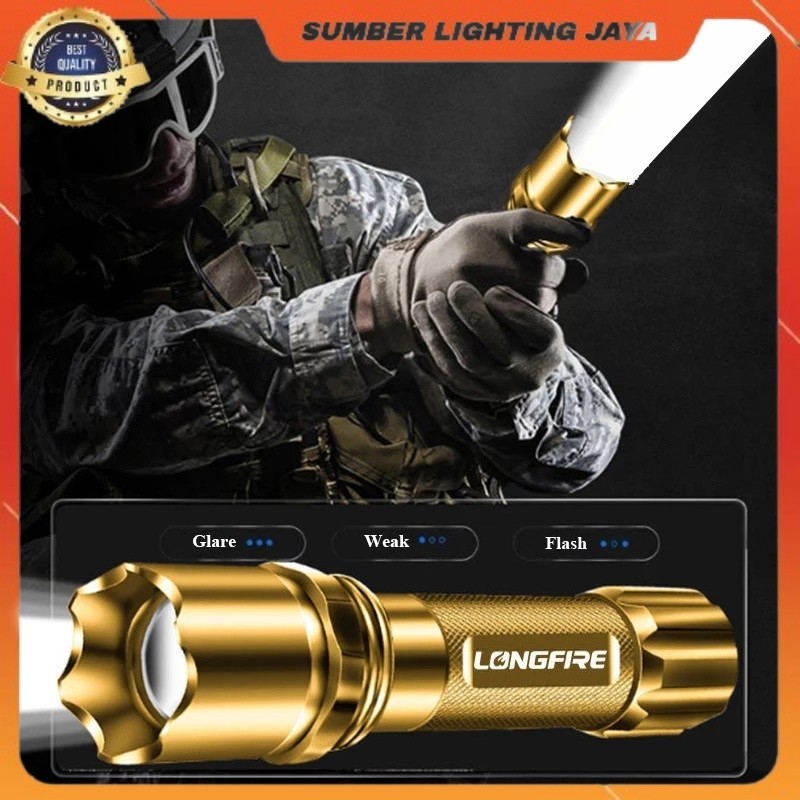 Jual COD & READY STOK SENTER SWAT MINI LED / SENTER LED POLICE ...