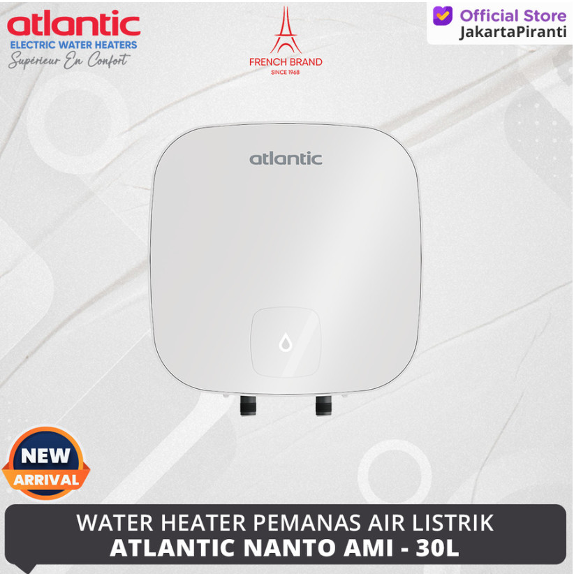 Jual Water heater pemanas air listrik Atlantic Nanto Ami 30 liter ...