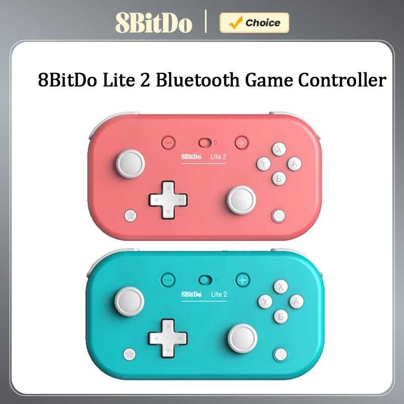 Jual 8BitDo Lite 2 pengontrol Game Bluetooth nirkabel, Gamepad getaran Joystick untuk Nintendo ...