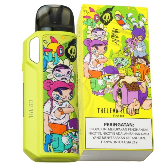 Jual Thelema Elite 40 Pod Kit Muklay Edition Aurora Neon Authentic By ...