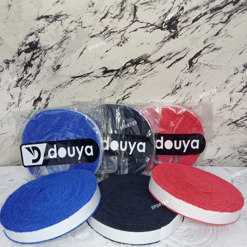 Jual Grip Towel Handuk Anduk Raket Badminton Douya Roll 10 Meter ...