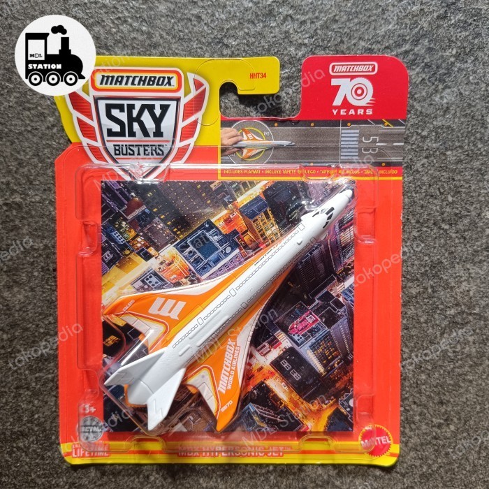 Jual Matchbox Sky Busters - Mbx Hypersonic Jet -BGS67 | Shopee Indonesia