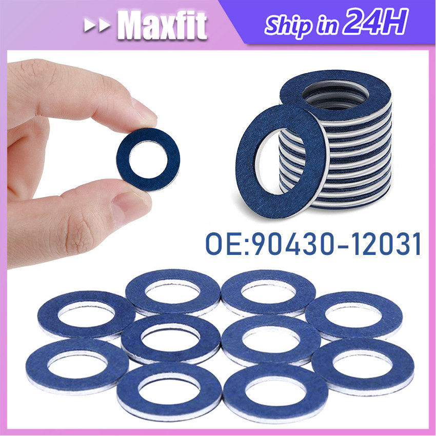 Jual 10Pcs Ring Oli Mesin Aluminium / Gasket Plug / Gasket Baut Oli ...