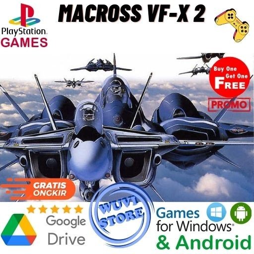 Jual Game PC Macross VF-X 2 Emulator PS1 | Bisa Main di Android atau PC | Beli 1 Gratis 1 ...